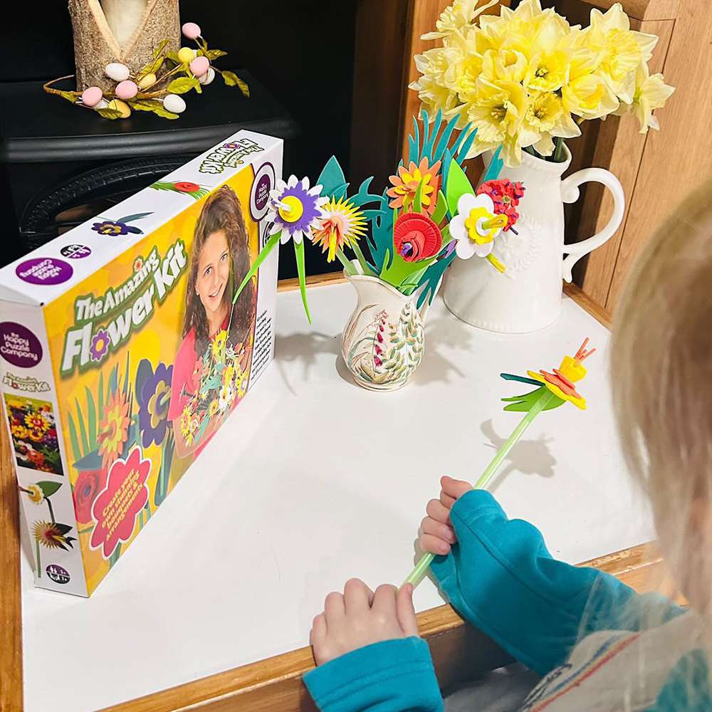 The Amazing Flower Puzzle Craft Kit – Happy Puzzle