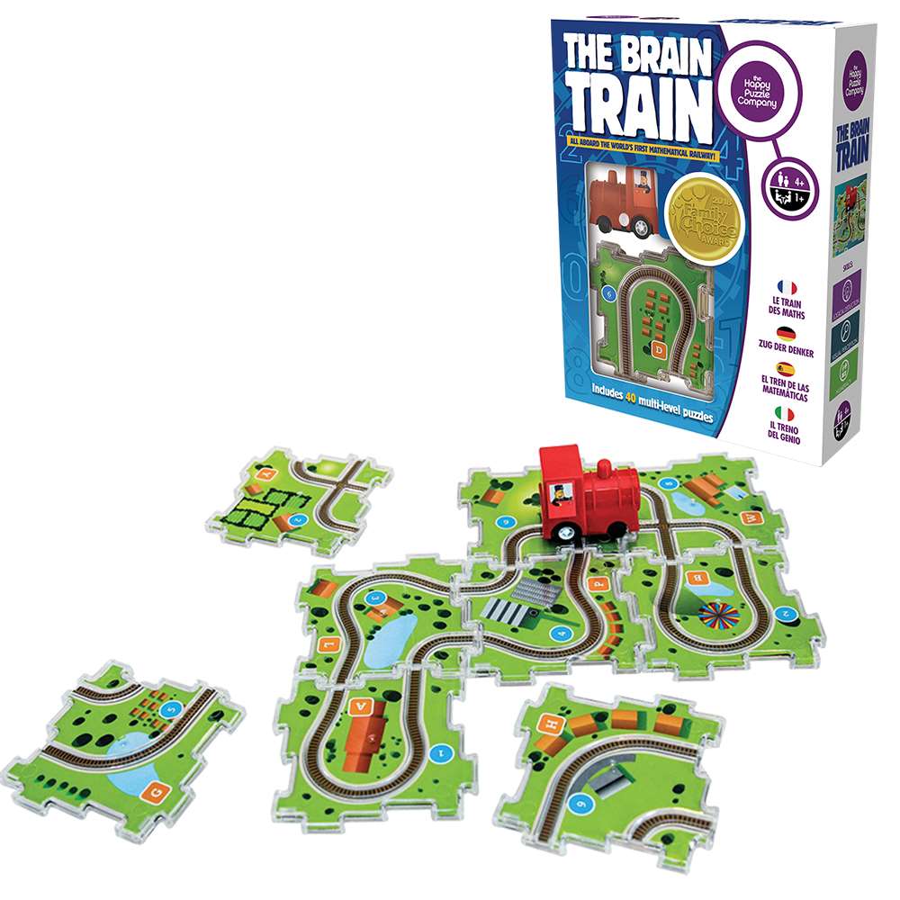 The Brain Train Puzzle Game By Happy Puzzle