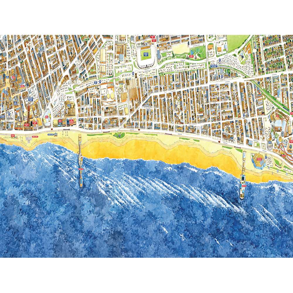 JIGRAPHY CITYSCAPES BLACKPOOL 400 PIECE | The Happy Puzzle Company