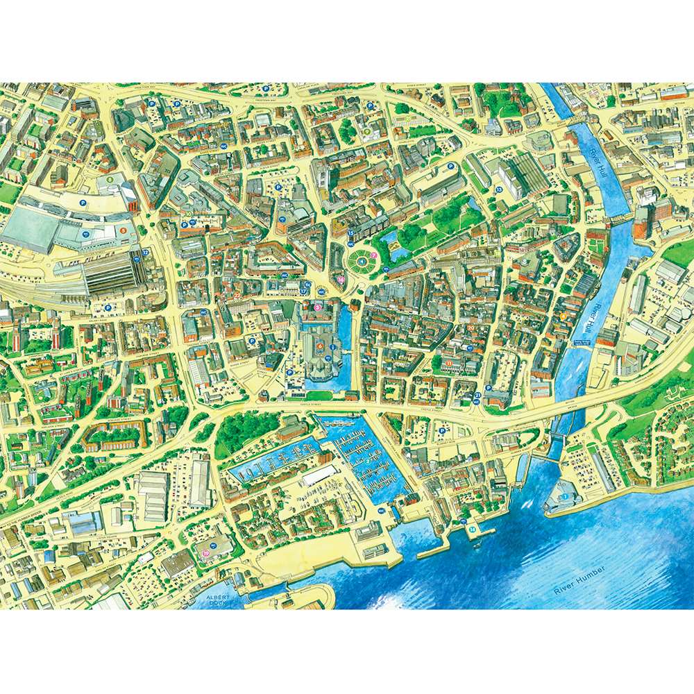 JIGRAPHY CITYSCAPES HULL 400 PIECE | The Happy Puzzle Company