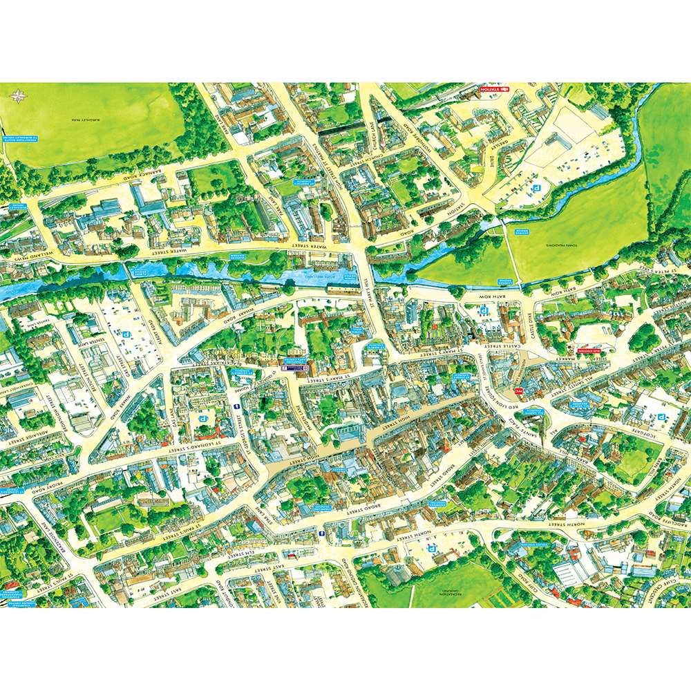 JIGRAPHY CITYSCAPES STAMFORD 400 PIECE | The Happy Puzzle Company