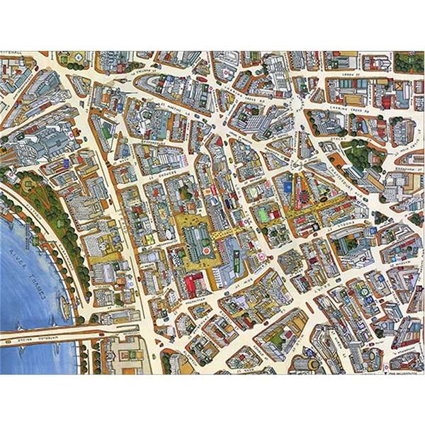 JIGRAPHY CITYSCAPES COVENT GARDEN 1000 PIECE | The Happy Puzzle Company