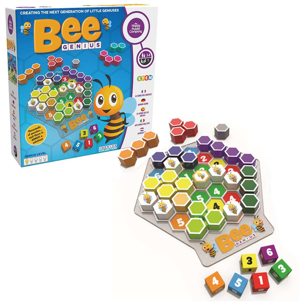 Bee Genius Puzzle Game for Kids – Happy Puzzle