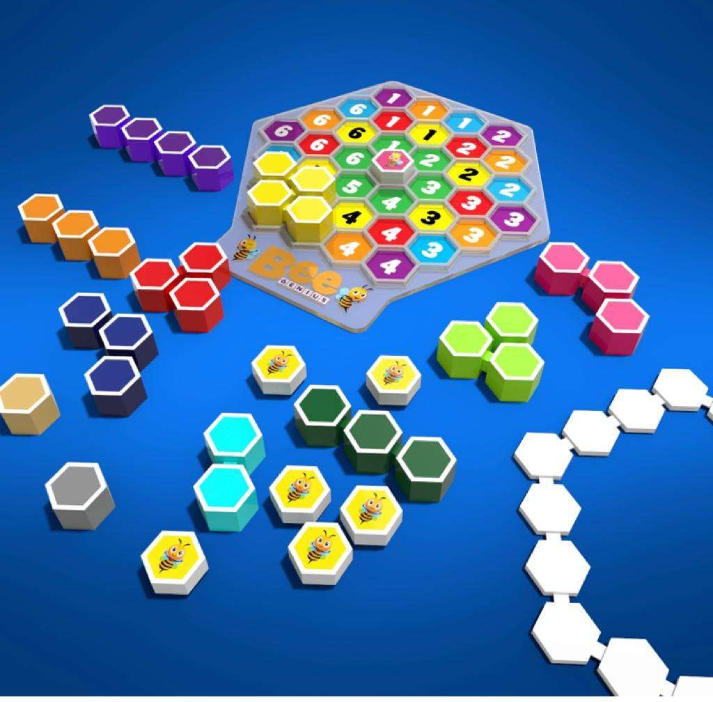 Bee Genius Puzzle Game for Kids – Happy Puzzle