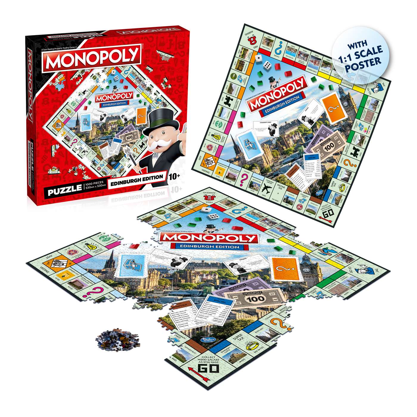 EDINBURGH MONOPOLY JIGSAW | The Happy Puzzle Company