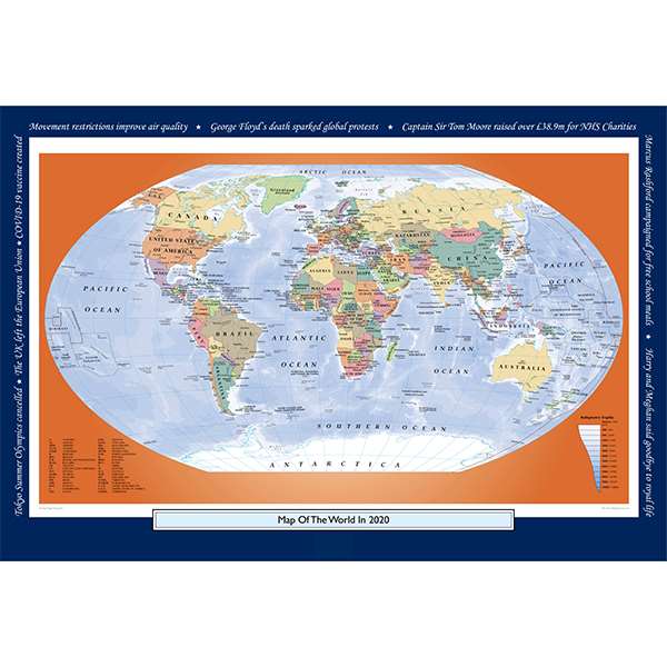2020 YOUR YEAR YOUR WORLD 400 PIECE JIGSAW | The Happy Puzzle Company