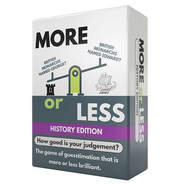 More or Less History Trivia Game – Happy Puzzle