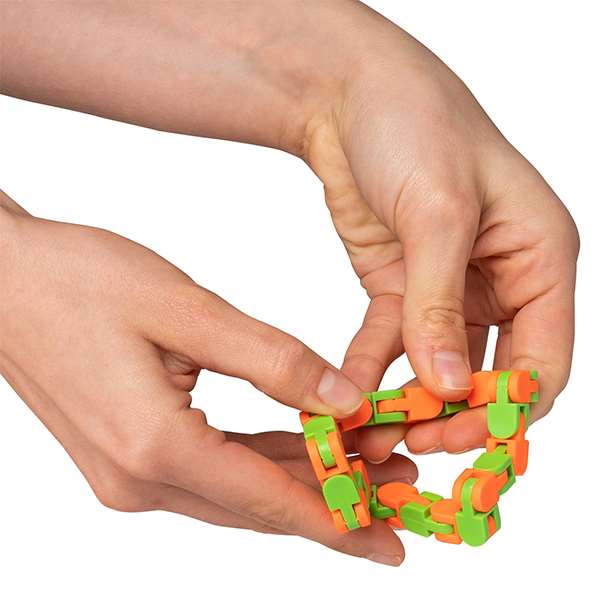 Fidget Tracks Fidget Toy — Happy Puzzle