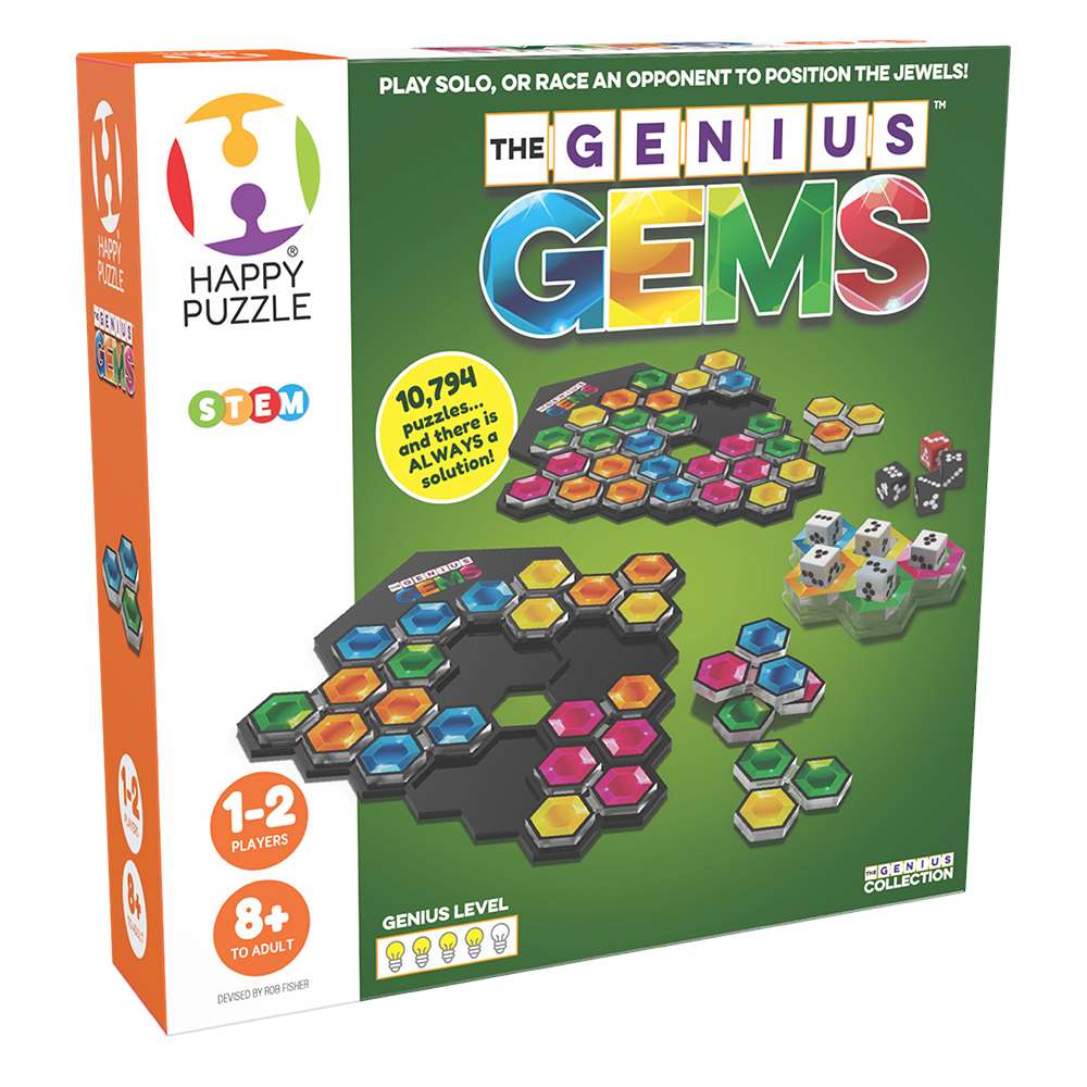 The Genius Gems | 10,794 challenges - The Happy Puzzle Company
