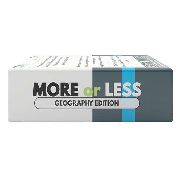 More or Less Geography Trivia Game – Happy Puzzle