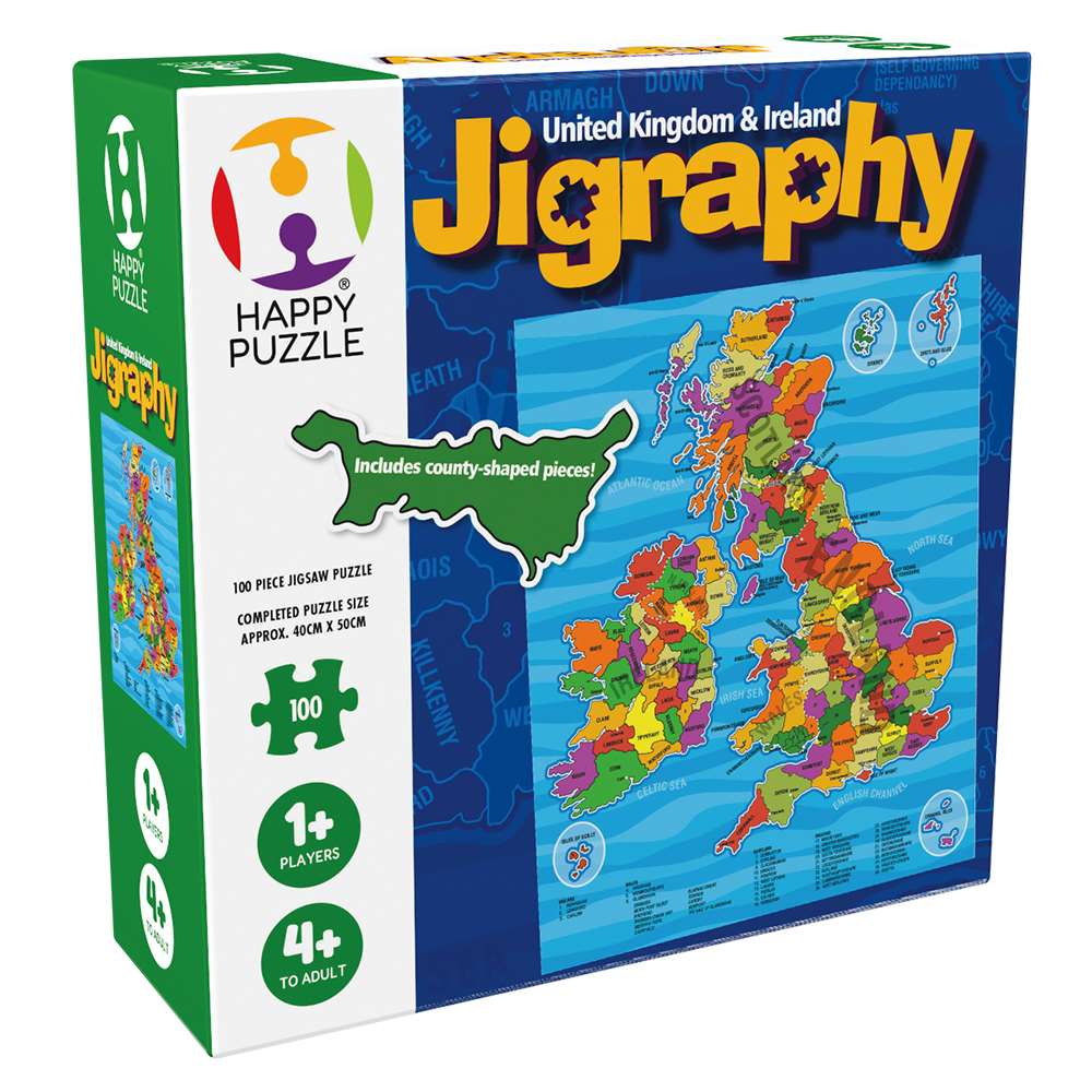 JIGRAPHY UNITED KINGDOM, UK, 100, PIECE, ILLUSTRATING, IRELAND ...