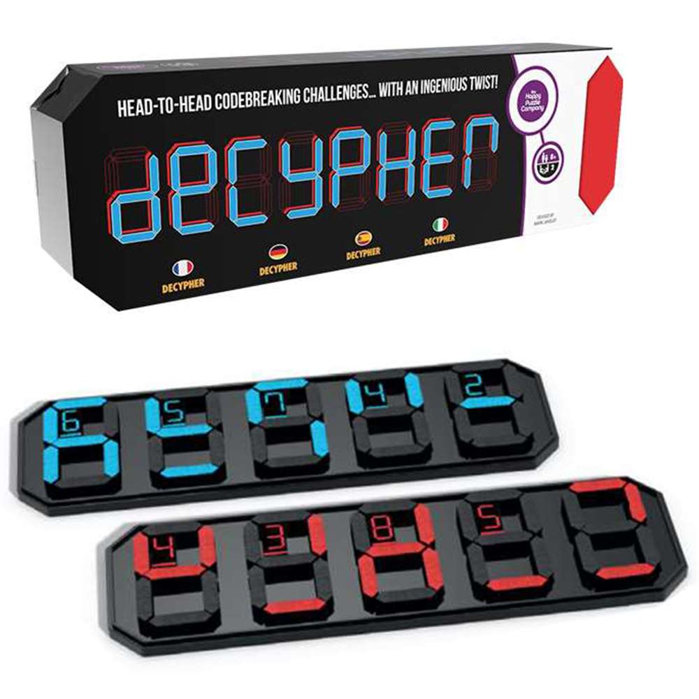 Decypher Codebreaking Logic Game – Happy Puzzle