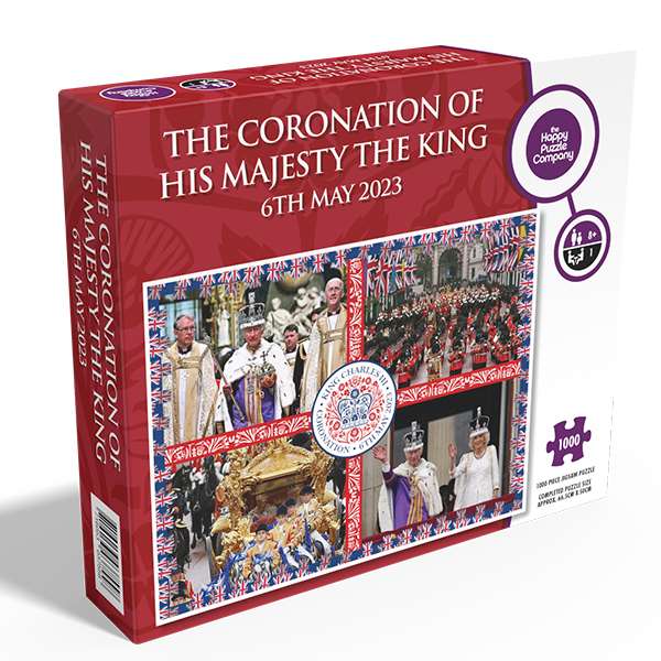 KING CHARLES III CORONATION JIGSAW PUZZLE
