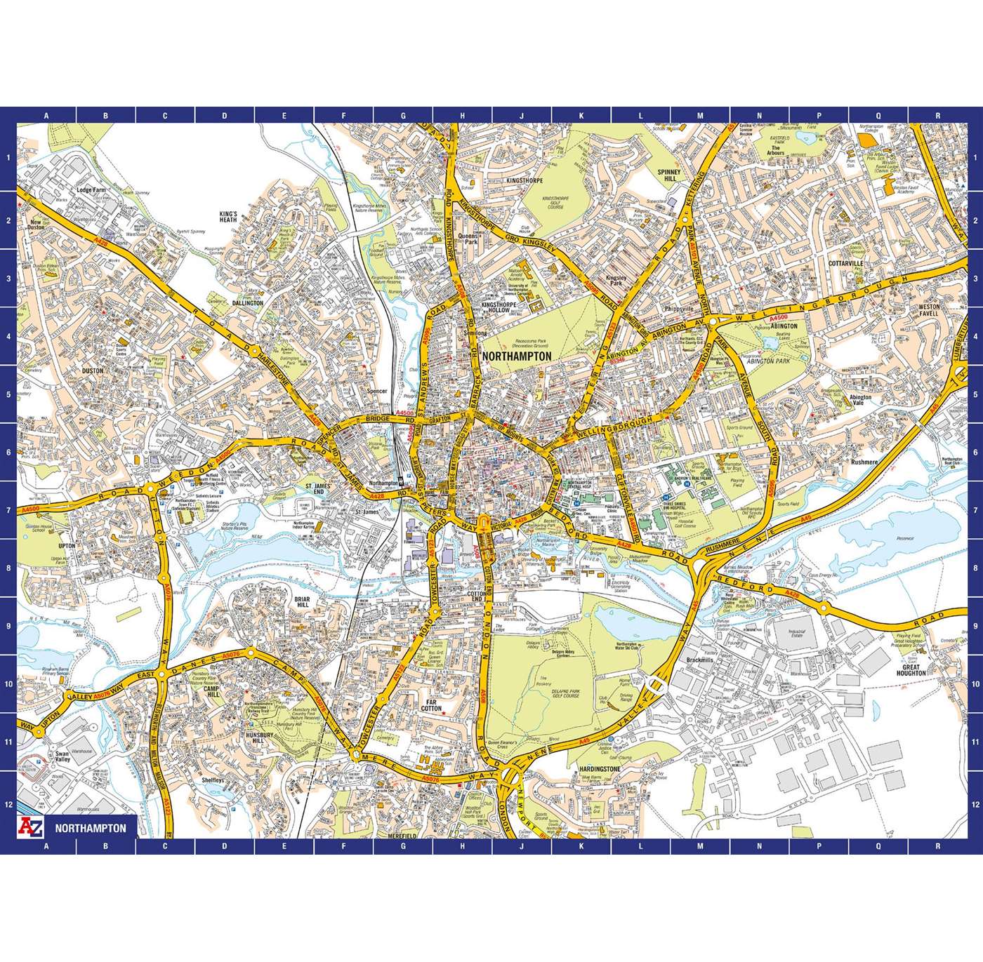 a-to-z-map-of-northampton
