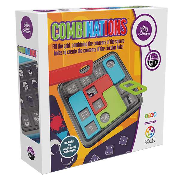 Combinations Grid Puzzle Challenge – Happy Puzzle