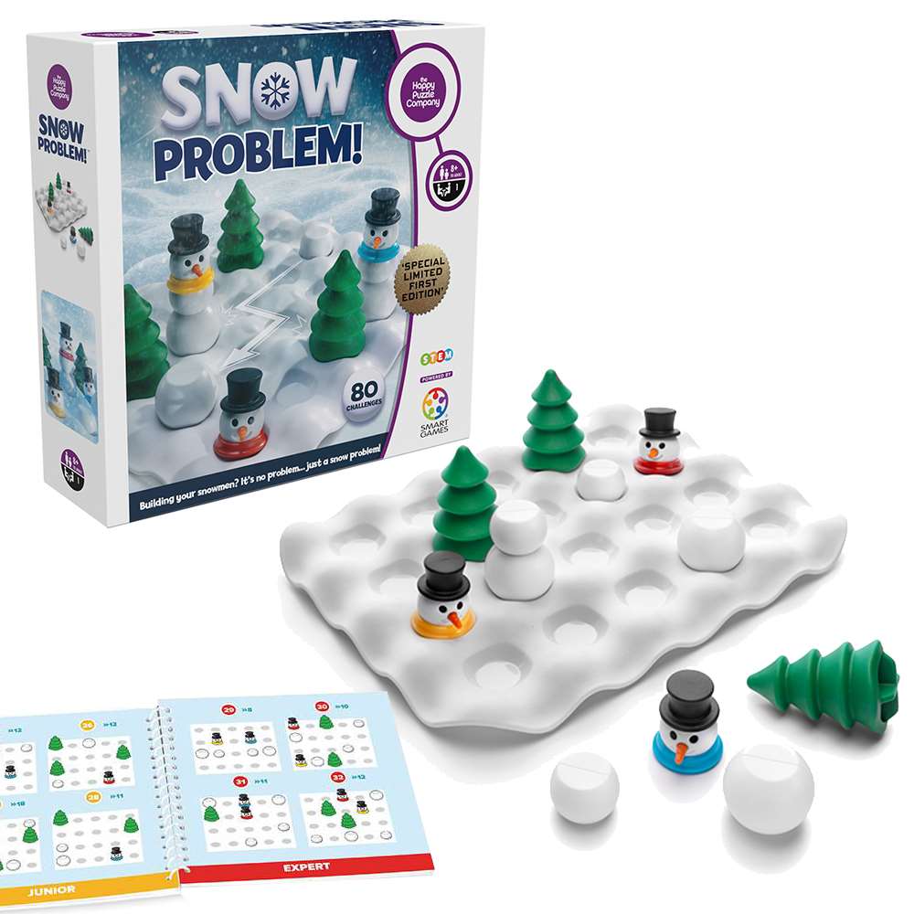 Snow Problem Snowman Building Game – Happy Puzzle