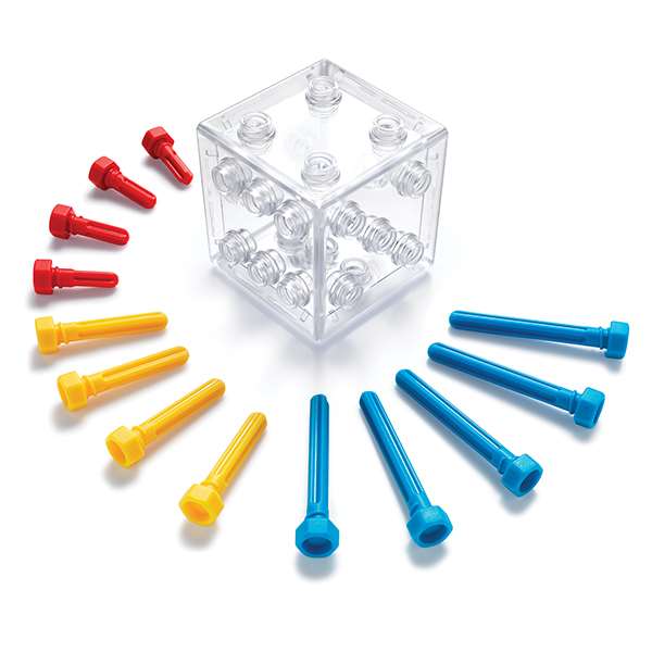 Criss Cross Cube Logic Game — Happy Puzzle