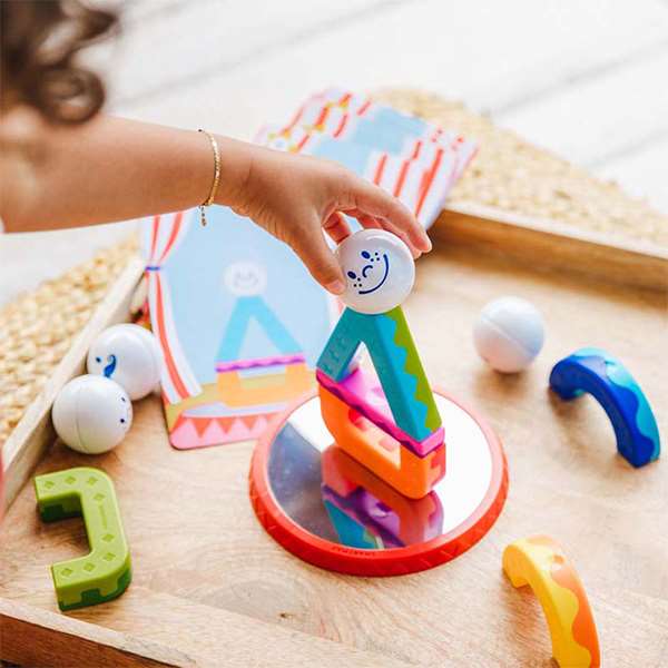 SmartMax My First Acrobats Magnetic Set – Happy Puzzle