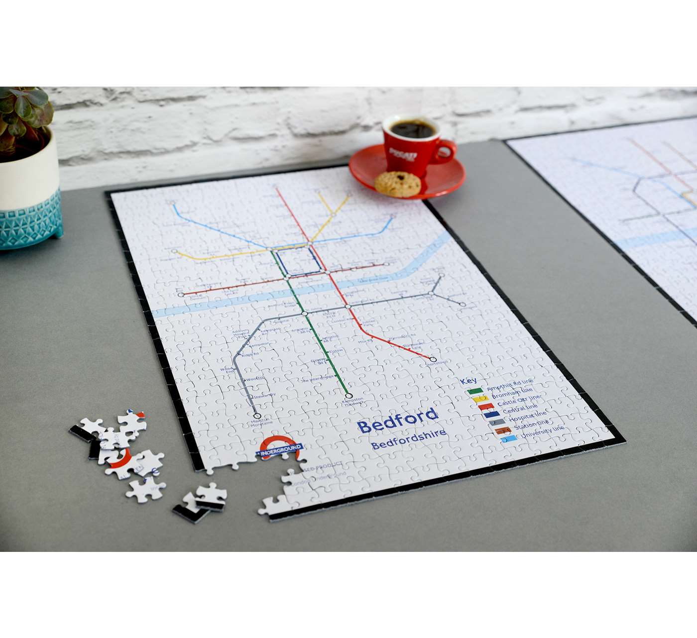 BEDFORD UNDERGROUND JIGSAW MAP (HPCUG1000)