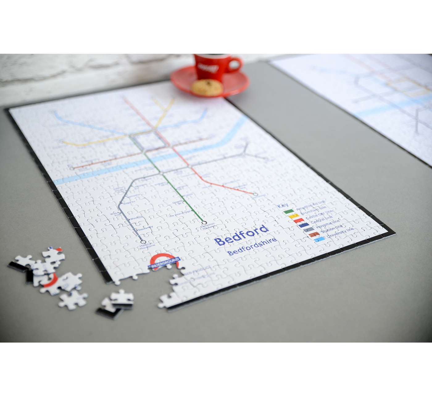 BEDFORD UNDERGROUND JIGSAW MAP (HPCUG1000)