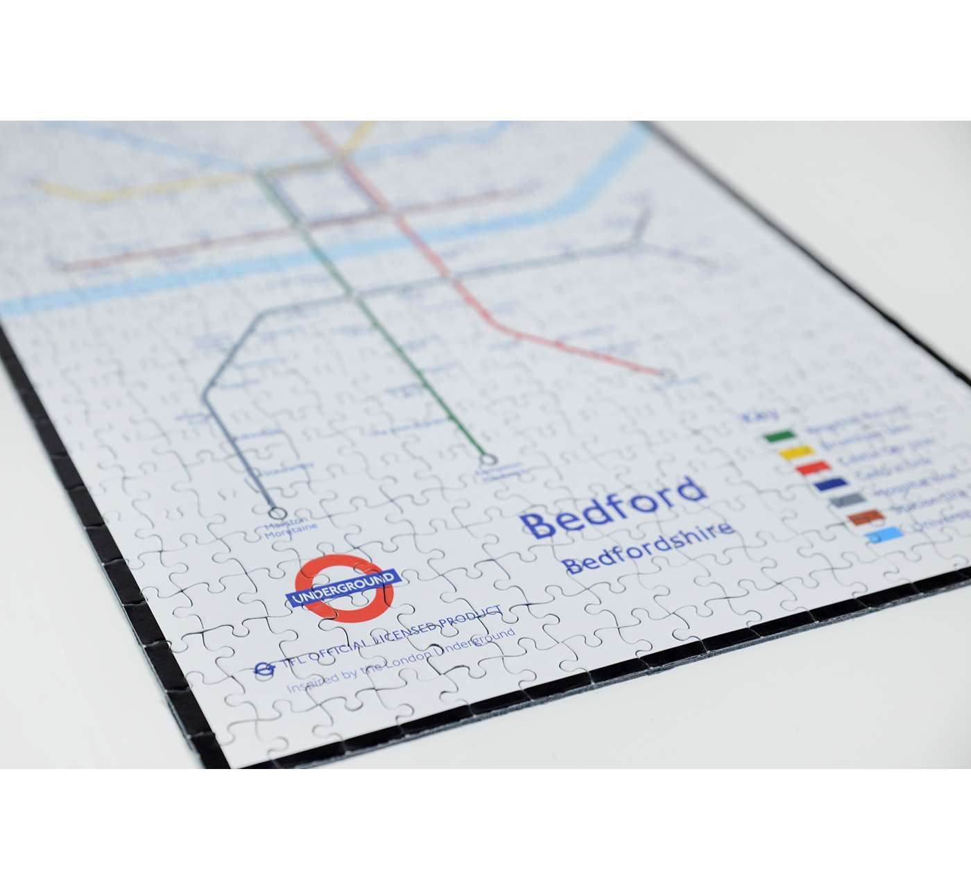 Bedford Underground Map 400 Piece Jigsaw – Happy Puzzle