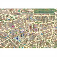 JIGRAPHY CITYSCAPES CROYDON 400 PIECE | The Happy Puzzle Company