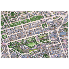 JIGRAPHY CITYSCAPES EDINBURGH 400 PIECE | The Happy Puzzle Company