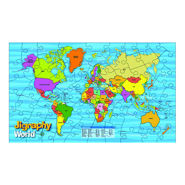 JIGRAPHY WORLD | The Happy Puzzle Company