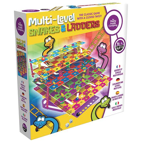 Multi-Level Snakes & Ladders Set – Happy Puzzle