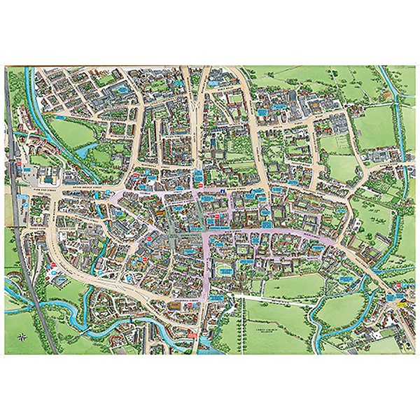 JIGRAPHY CITYSCAPES OXFORD 1000 PIECE | The Happy Puzzle Company