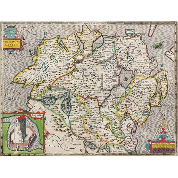 HISTORICAL MAP ULSTER 400 PIECE JIGSAW | The Happy Puzzle Company