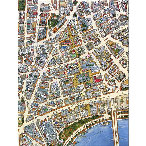 JIGRAPHY CITYSCAPES COVENT GARDEN 1000 PIECE | The Happy Puzzle Company