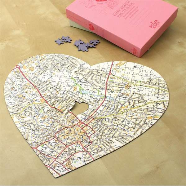 Personalised Postcode Jigsaw Puzzles – Happy Puzzle