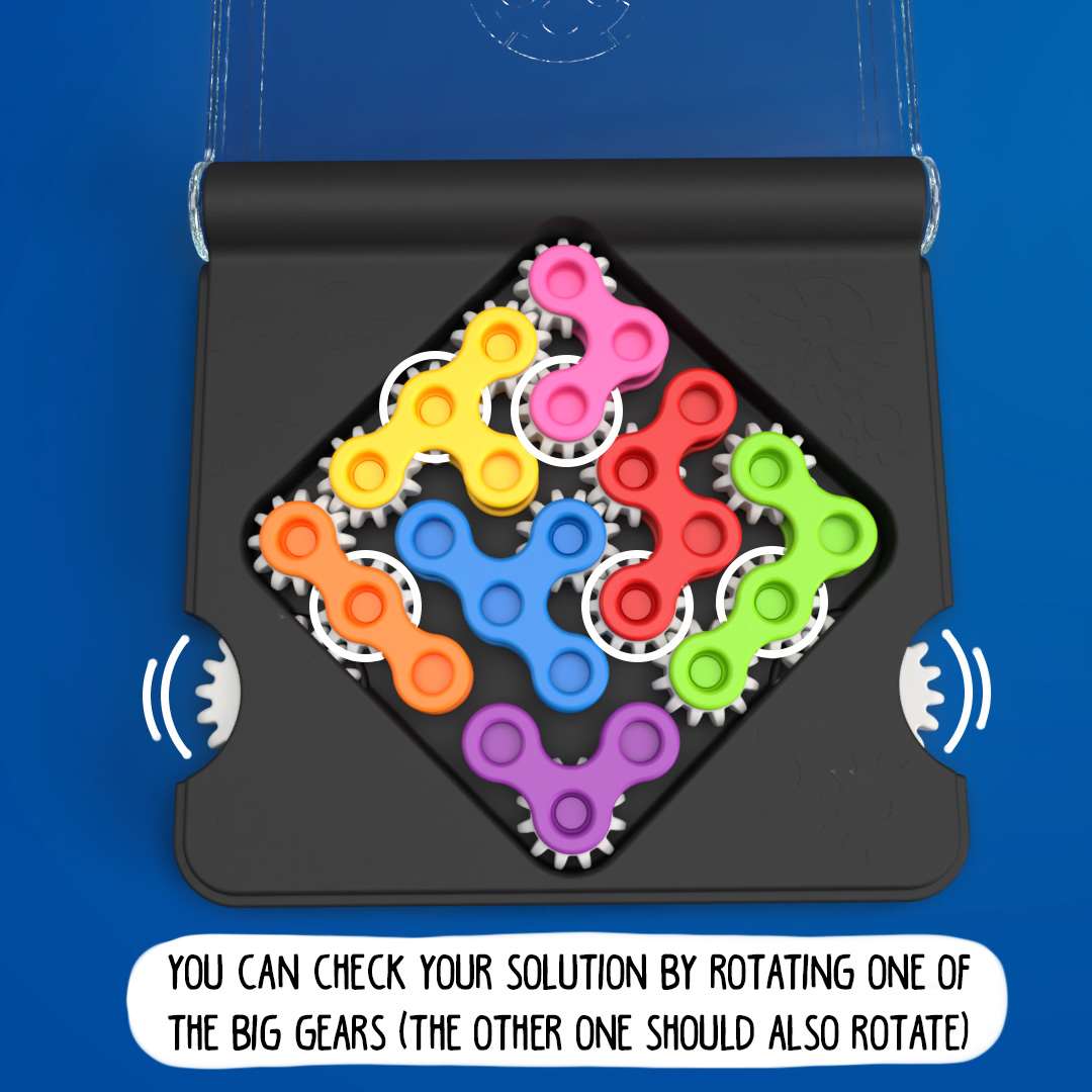 IQ Gears Puzzle Game – Happy Puzzle