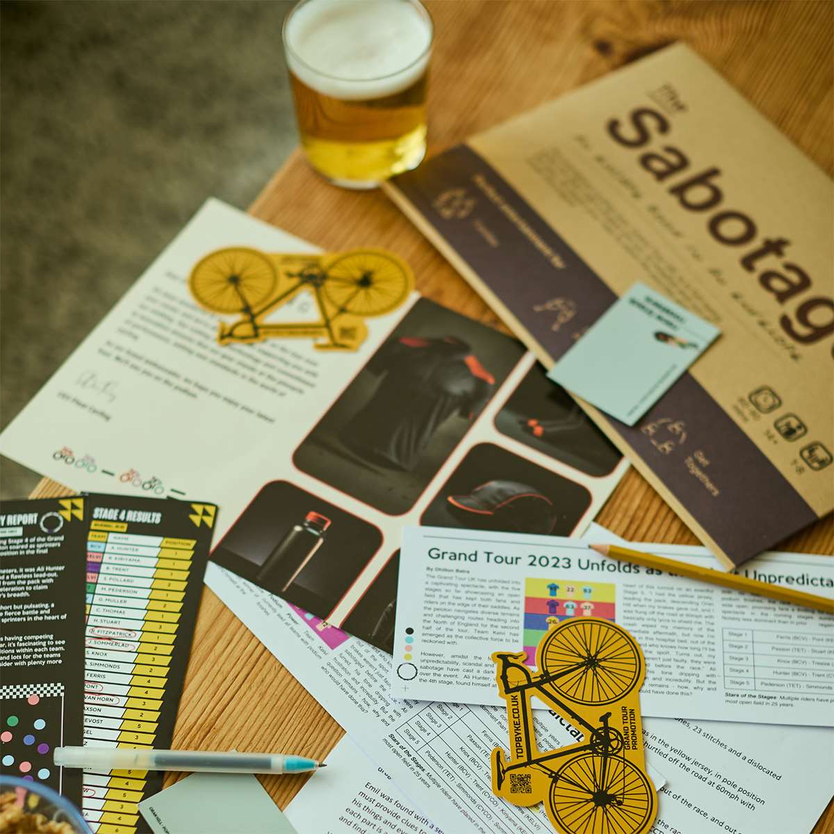 The Sabotage Dinner Party Mystery Game – Happy Puzzle