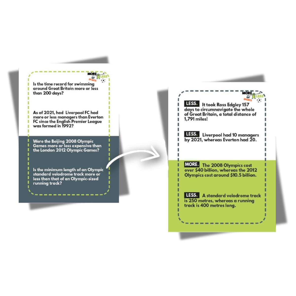 More or Less Sport Puzzle Game – Happy Puzzle