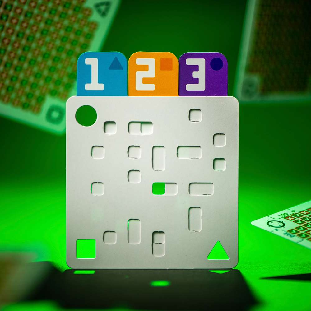 Turing Machine Punch Card Computer Game – Happy Puzzle