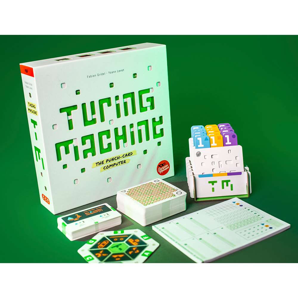 Turing Machine Punch Card Computer Game – Happy Puzzle