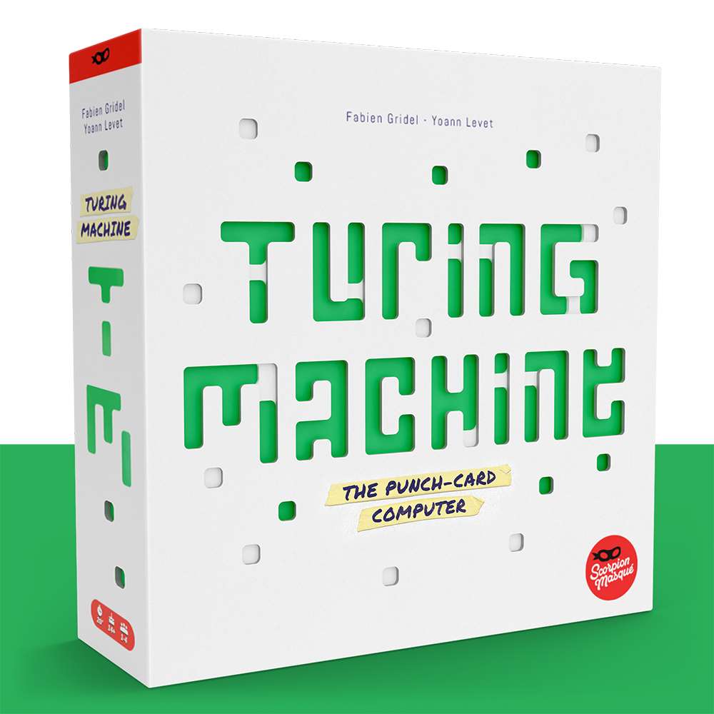 Turing Machine Punch Card Computer Game By Asmodee