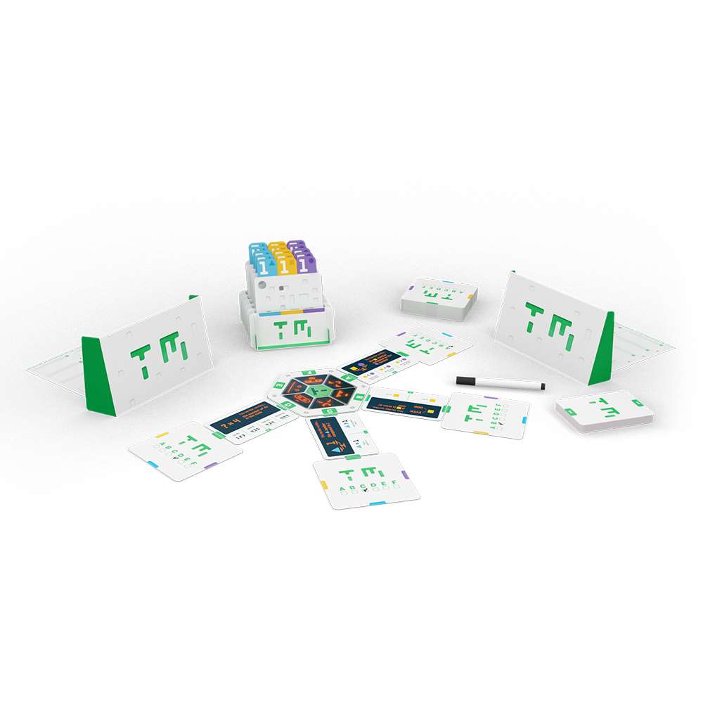 Turing Machine Punch Card Computer Game – Happy Puzzle