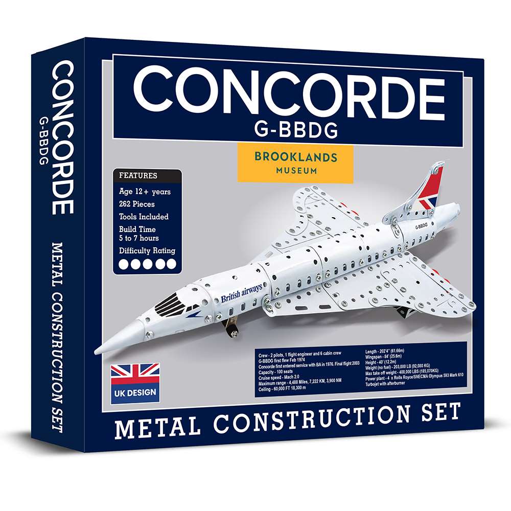 Concorde 3D Model Kit – Happy Puzzle
