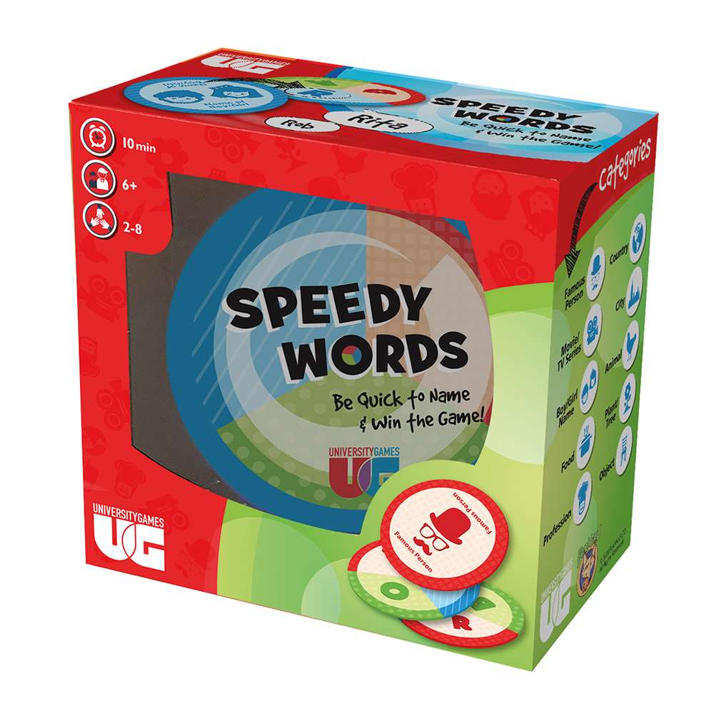Speedy Words Card Game – Happy Puzzle