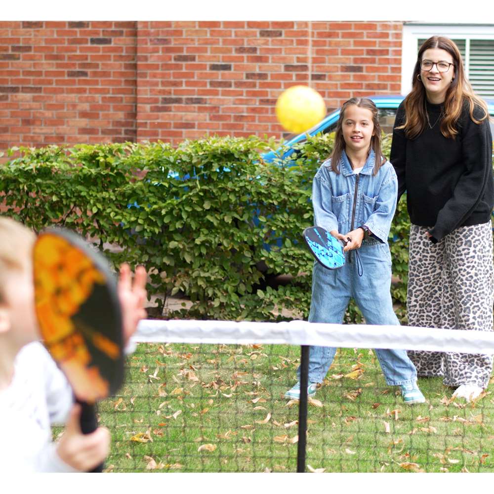 Pickleball Set: Paddles, Balls and Net Included - Happy Puzzle
