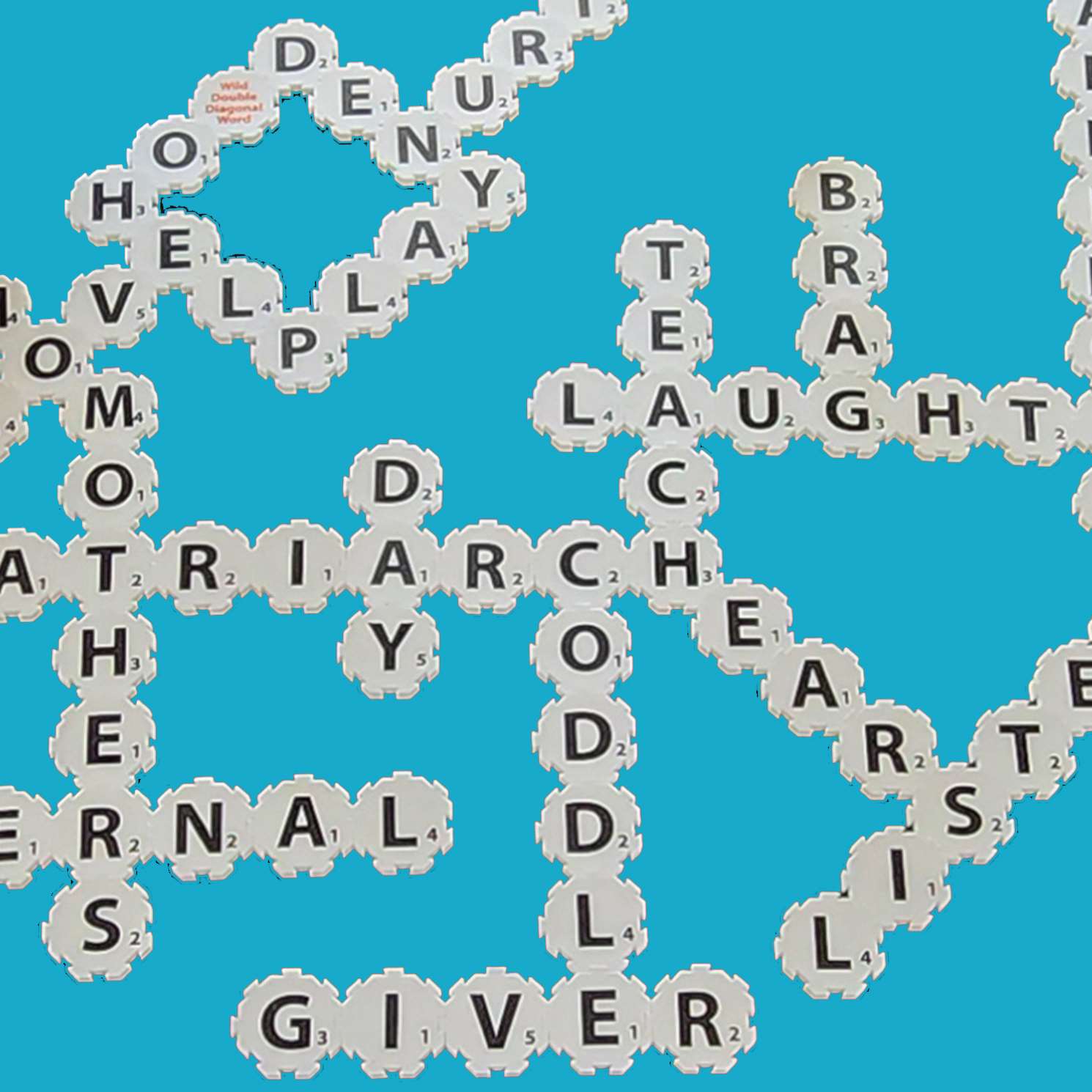 WordSnap XL: Snap-Together Word Game (No Board Needed)