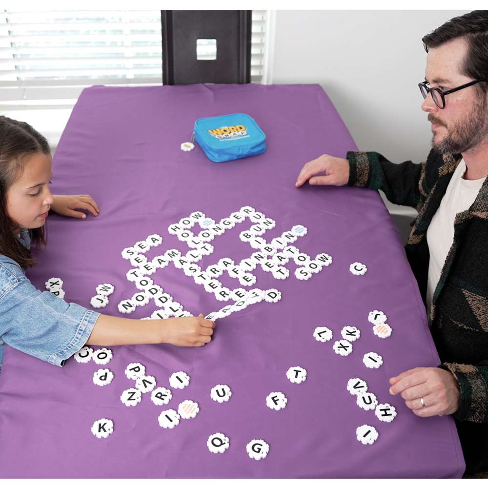 WordSnap XL: Snap-Together Word Game (No Board Needed)