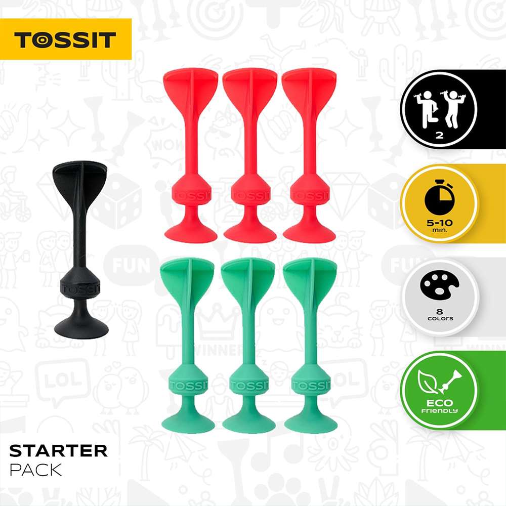 Tossit Suction Dart Game — Happy Puzzle
