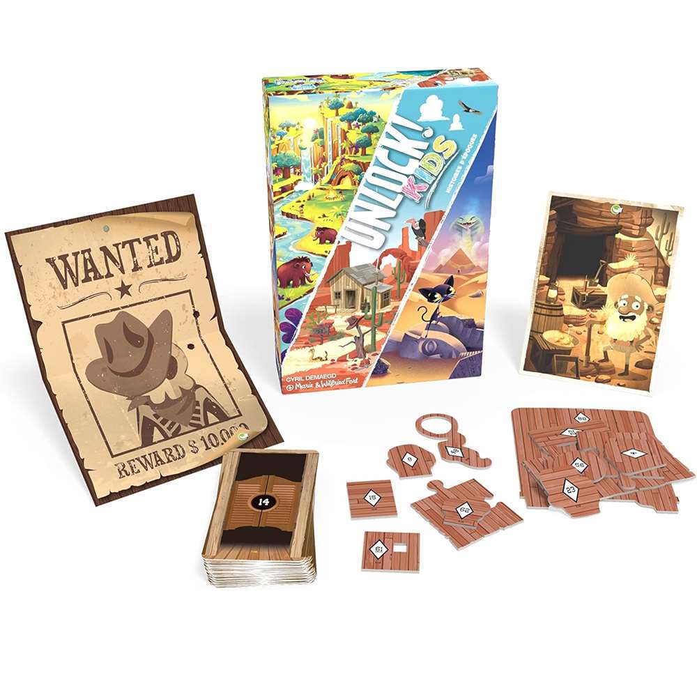 Unlock Kids Stories From The Past Adventure — Happy Puzzle