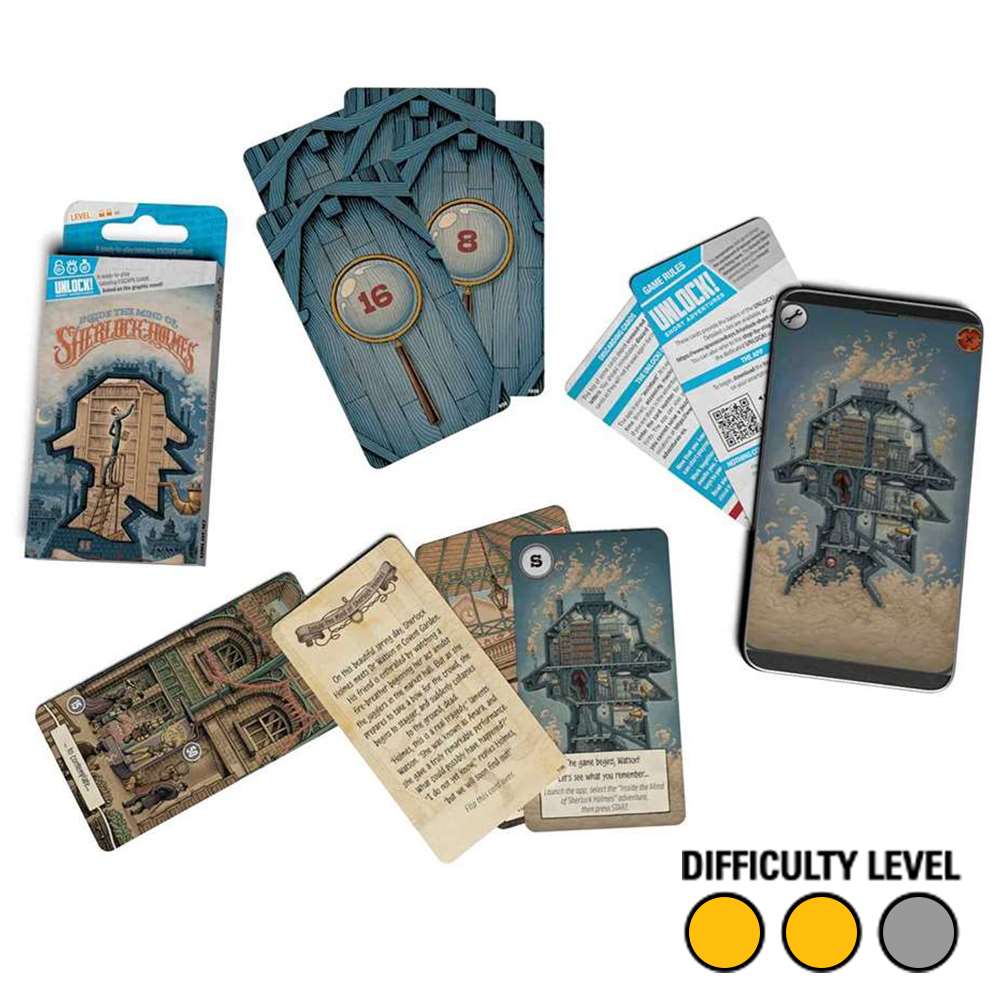 Unlock Sherlock Holmes Mystery Adventures — Happy Puzzle