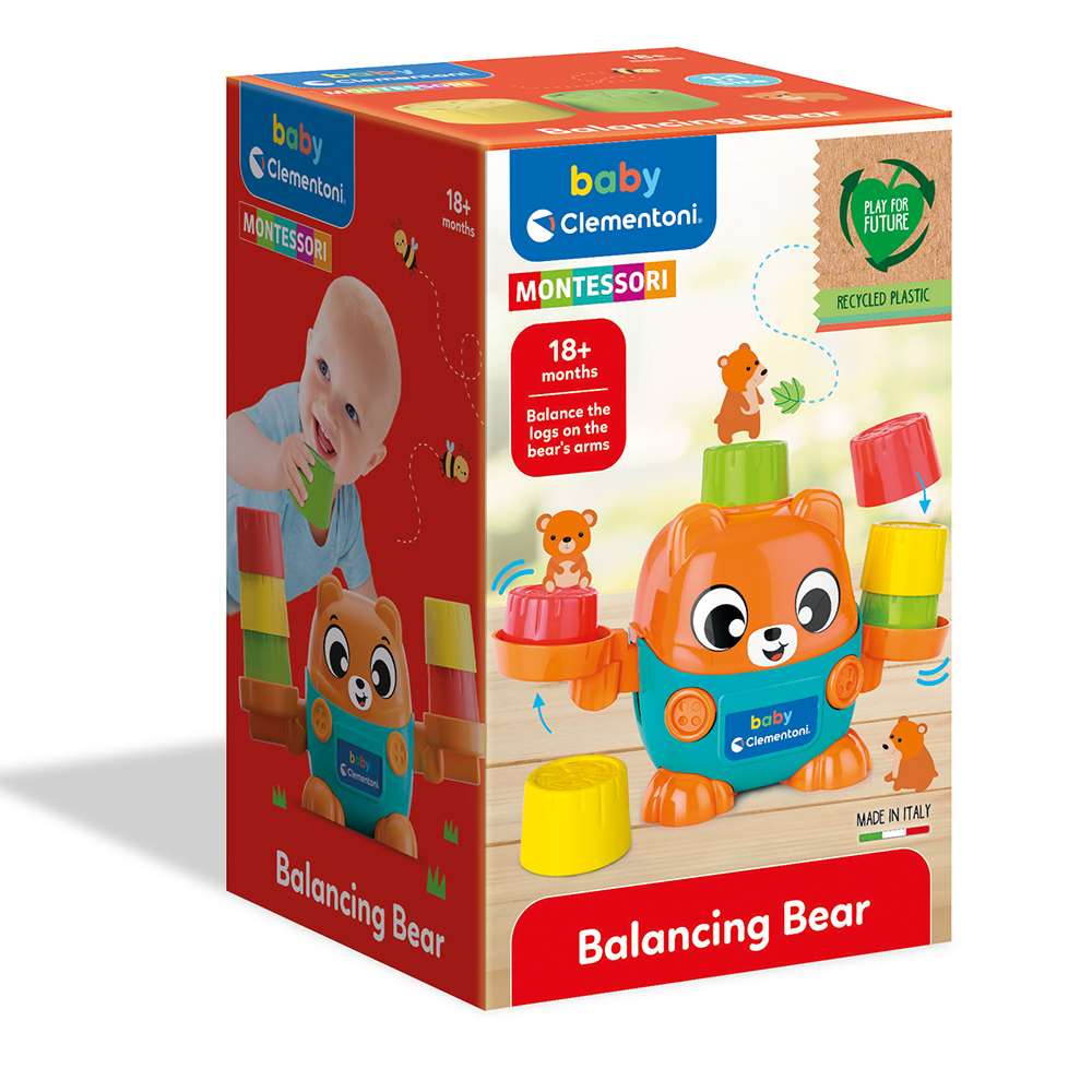 Balancing Bear Educational Learning Toy By Clementoni
