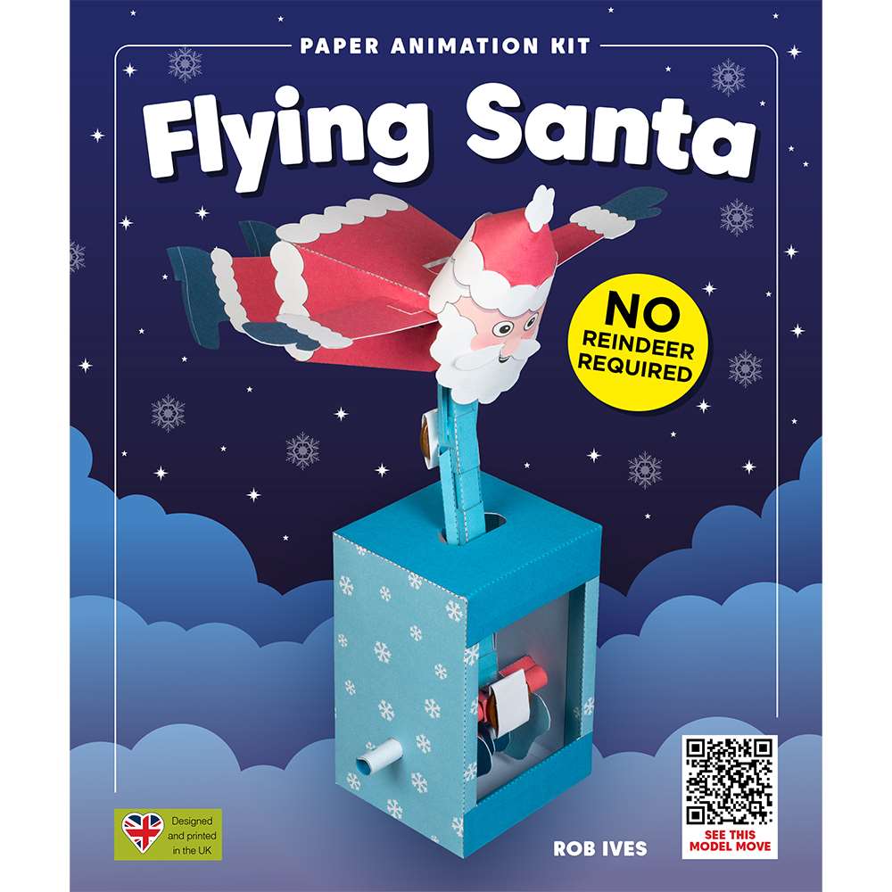 Santa Paper Animated Craft Kit — Happy Puzzle